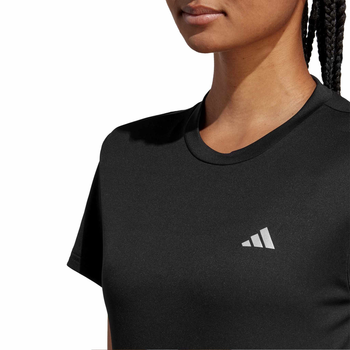 Playera Adidas Run It Mujer HZ0107 Negro