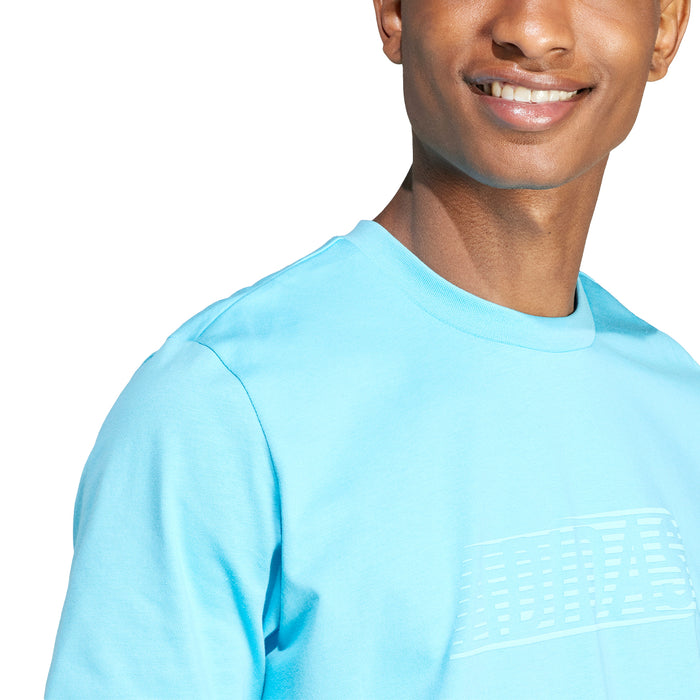 Playera Adidas Sportswear Hombre II3443 Azul