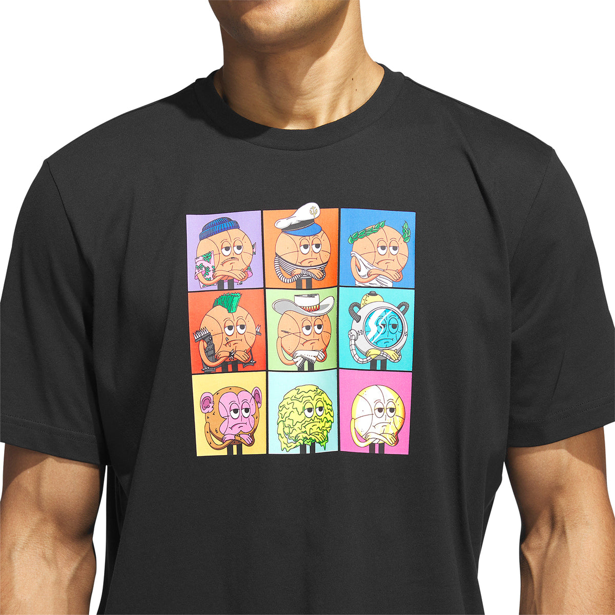 Playera Adidas Metaverse Lil' Stripe PFP Hombre IM4631 Negro