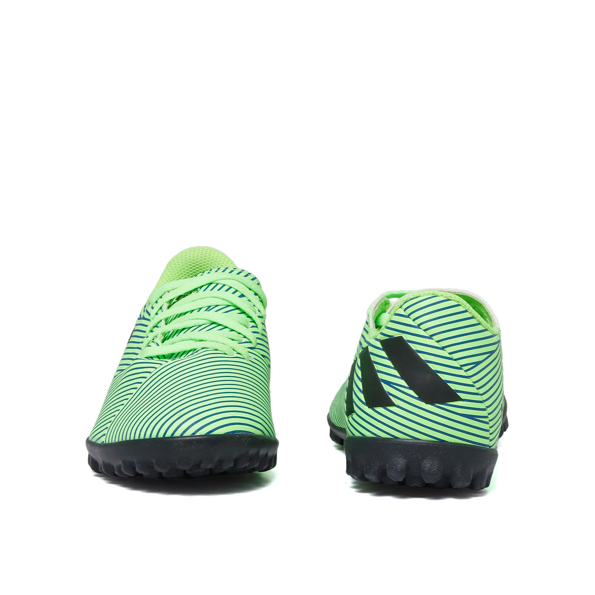Tenis Adidas Futbol Nemezis 19.4 Niño FV3314 Verde