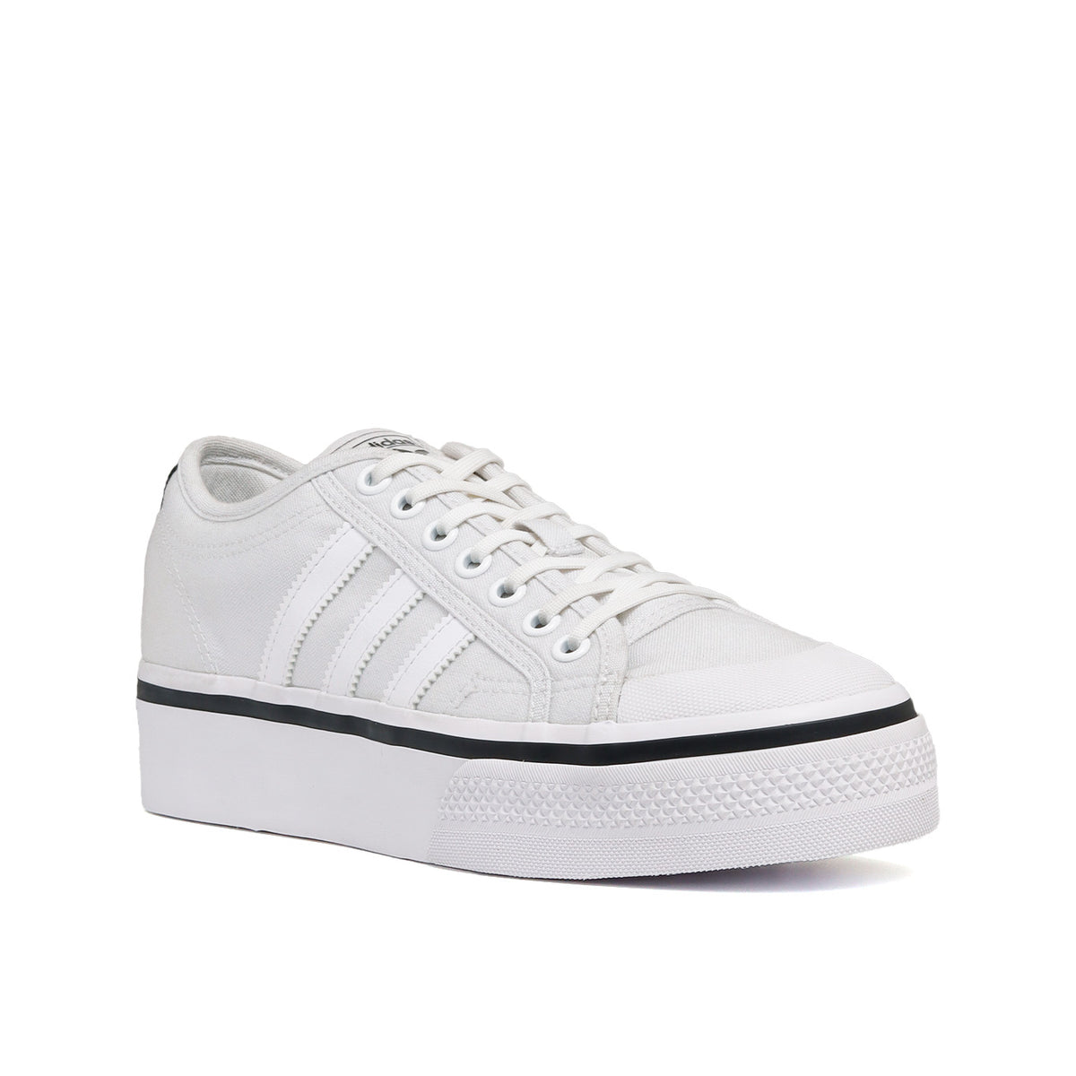 Tenis Adidas Nizza Plataform Mujer GW3870 Casual Blanco