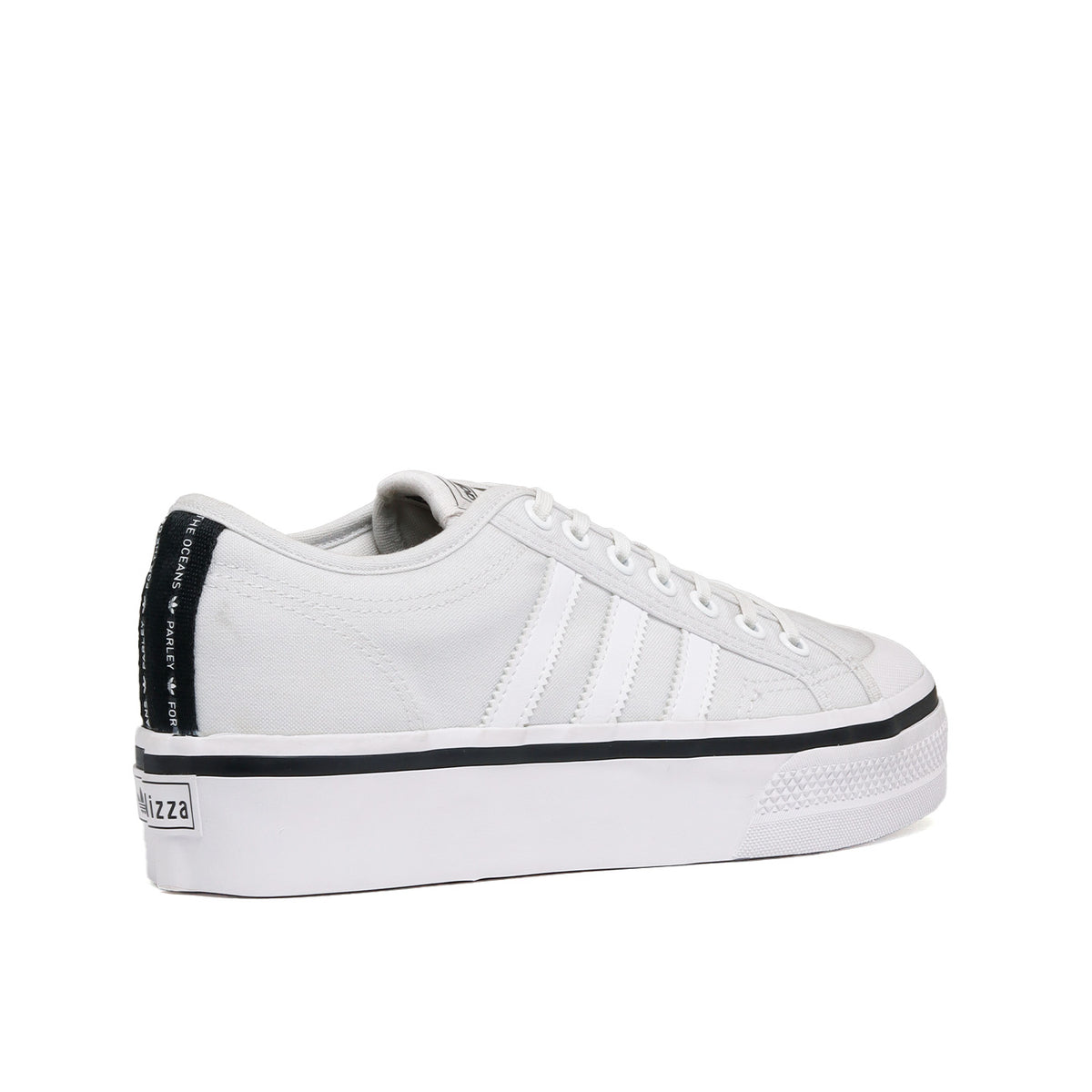 Tenis Adidas Nizza Plataform Mujer GW3870 Casual Blanco