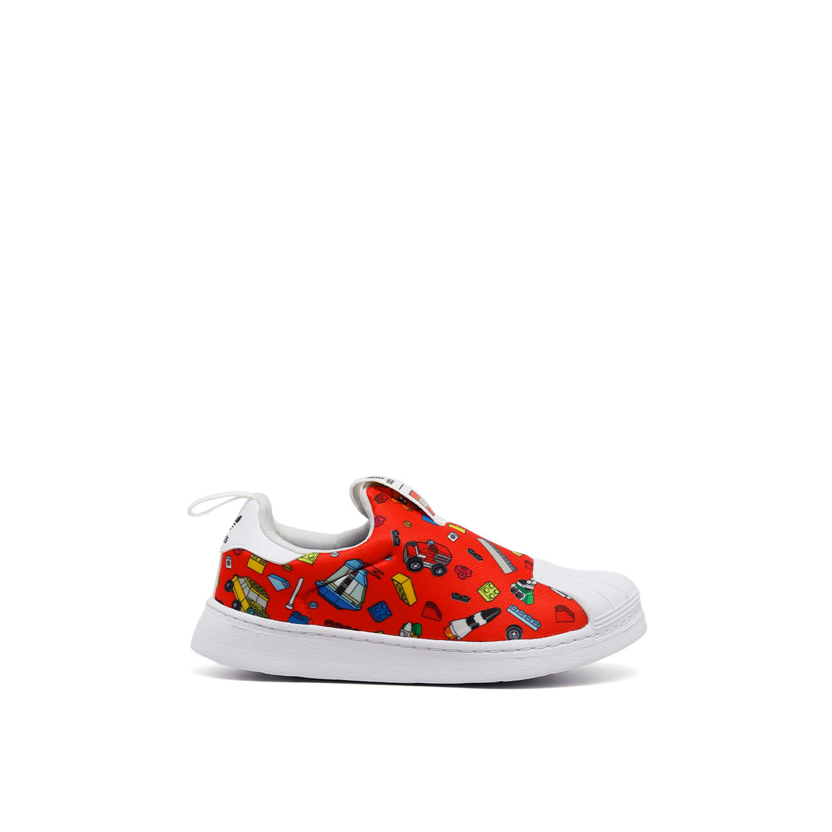 Tenis Adidas Superstar 360 X Lego Niño GX3286 Casual Rojo