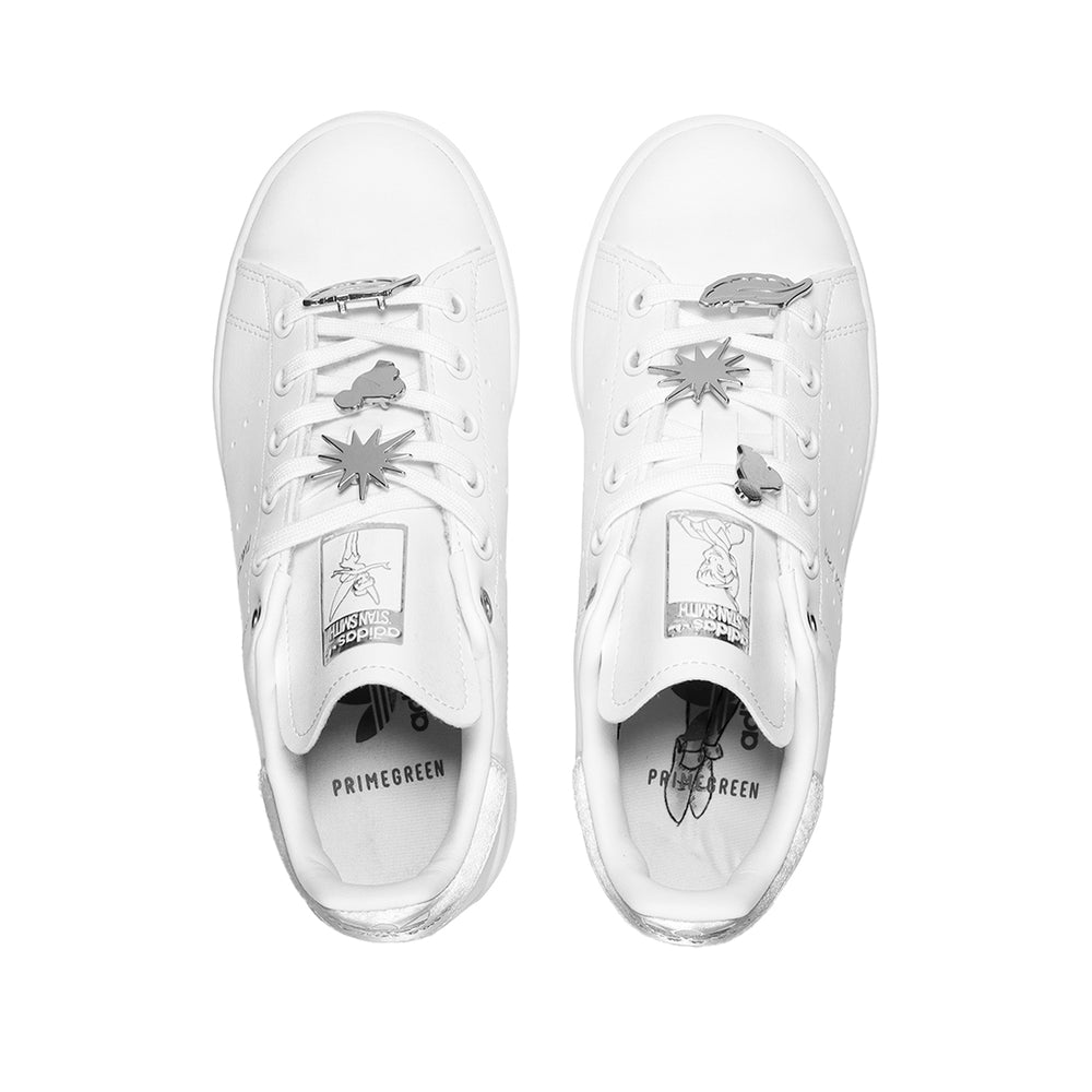 Tenis Adidas Stan Smith Peter Pan Niña GY3533 Casual Blanco/´Plata