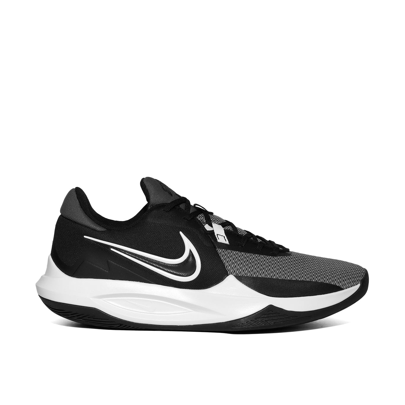 Tenis Nike Precision VI Hombre DD9535-003 Basquetbal Negro/Gris