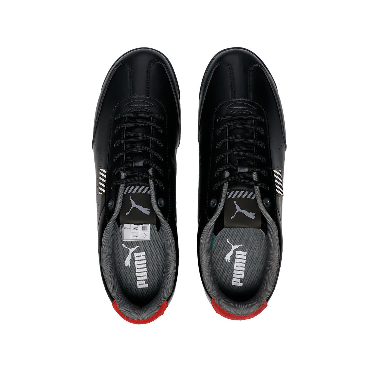 Tenis Puma Ferrari Roma Hombre 307032 01 Casual Negro