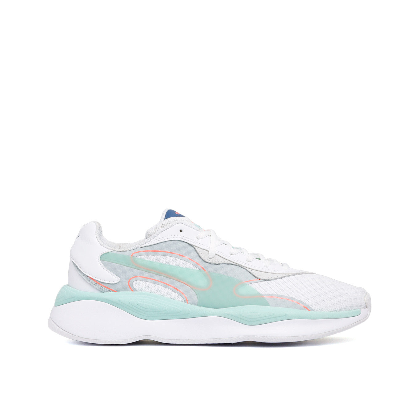 Tenis Puma Pure Vision Hombre 371157 02 Casual Blanco/Verde