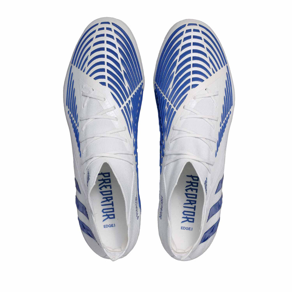 Tenis Adidas Futbol Predator Edge Hombre H02931 Blanco/Azul